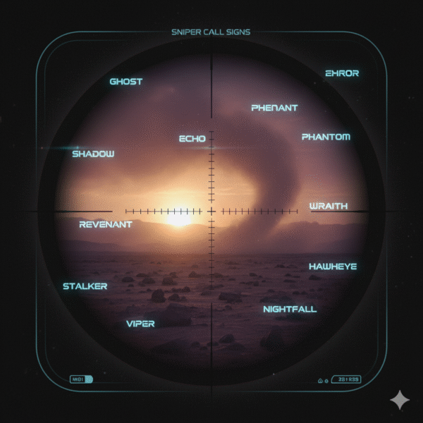 200+Sniper Nicknames Cool, Funny & Unique Ideas 🎯2025