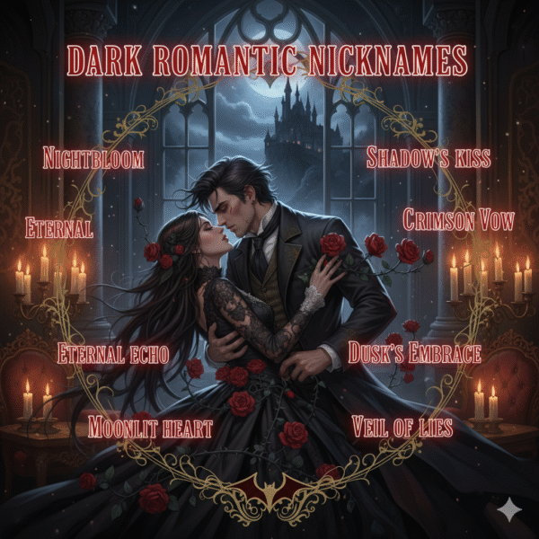 200+Dark Nicknames: Ideas with Meanings for Every Mood🌑2025